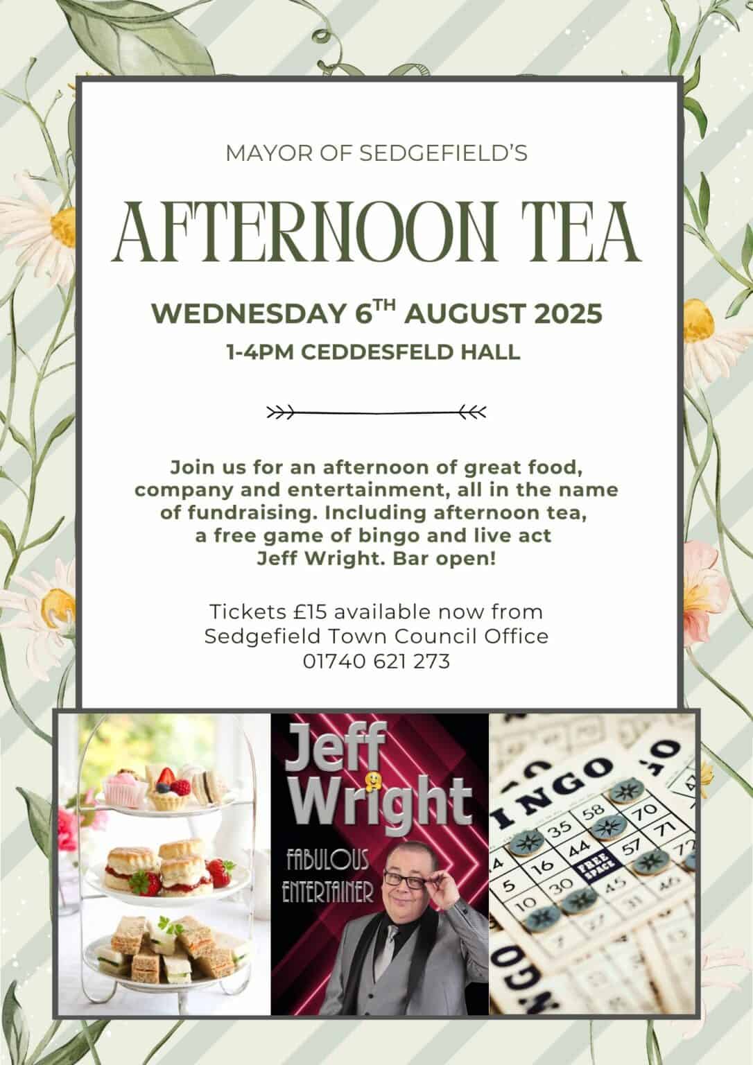 Mayor's Afternoon Tea - August 2025 - Sedgefield Town Council